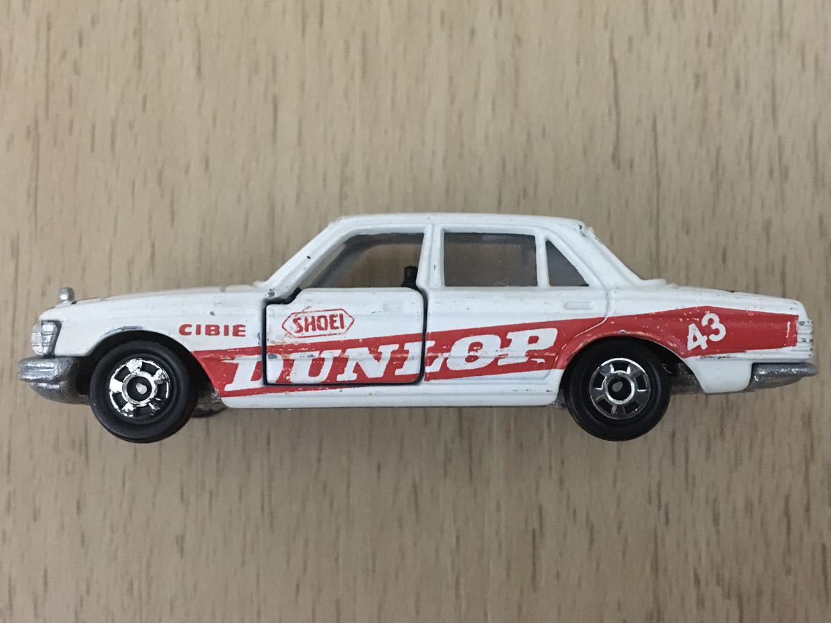 トミカ 日本製 No F7 メルセデスベンツ 450sel 1976年 Dunlop 86年展開の グループaフェア の物 やや その他