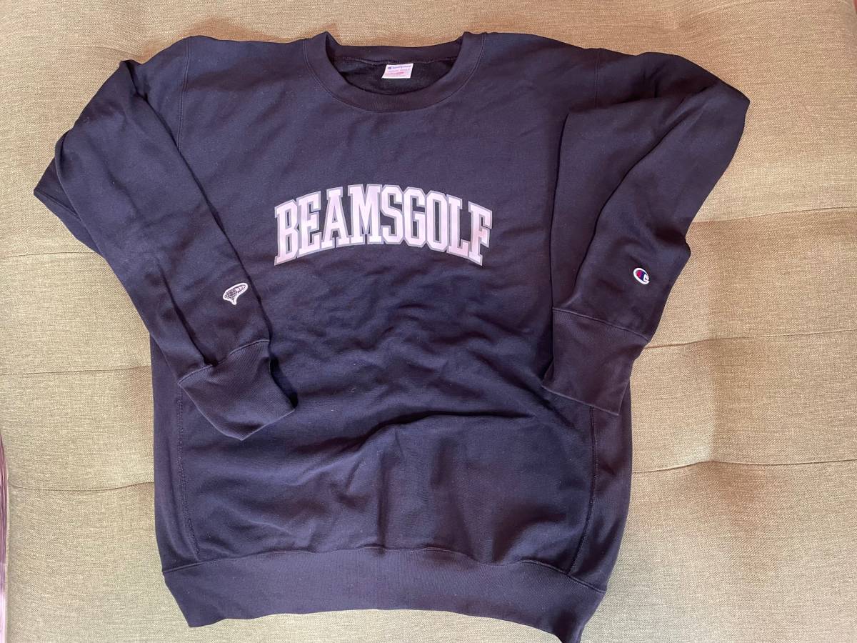 Yahoo!オークション - Wネーム ゆったりXL BEAMS・GOLF・Champion ス...