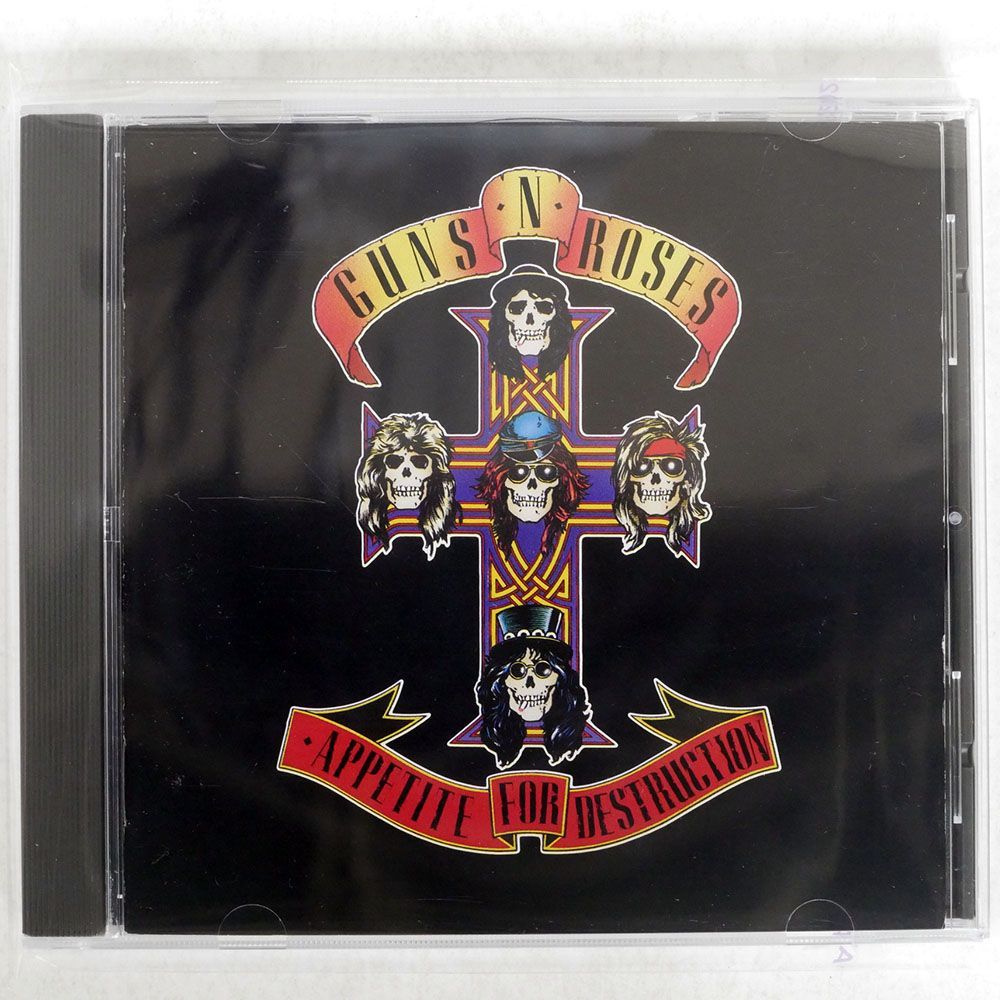 GUNS N’ ROSES/APPETITE FOR DESTRUCTION/GEFFEN 32XD-821 CD(その他)｜売買されたオークション情報、yahooの商品情報をアーカイブ公開 ...