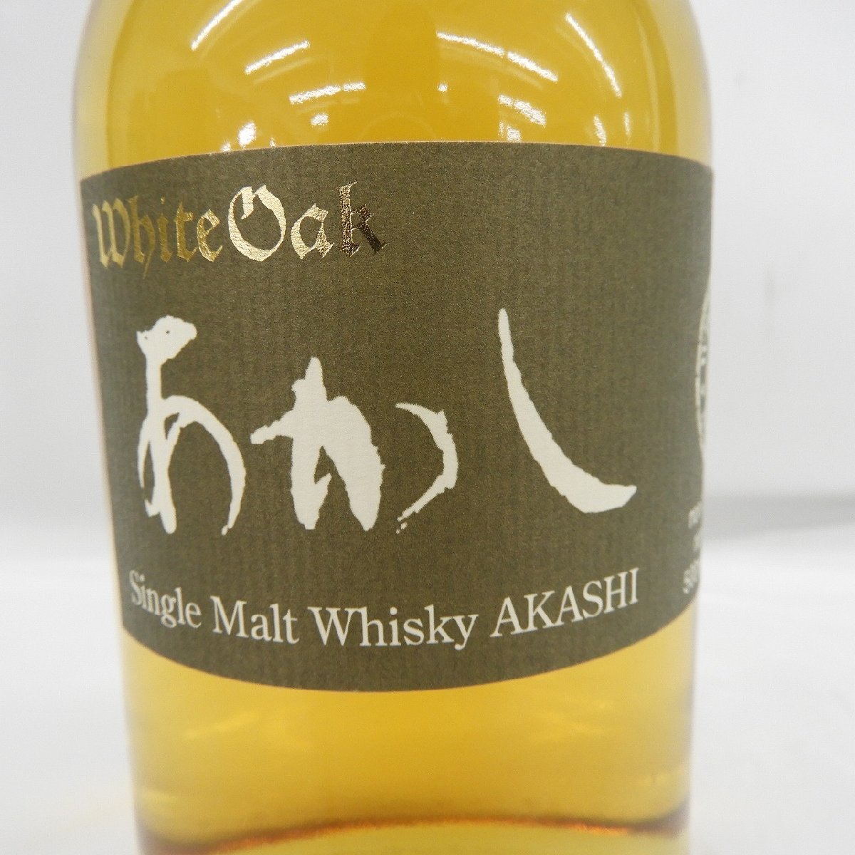 Yahoo!オークション - 【未開栓】シングルモルト あかし ホワイトオー...