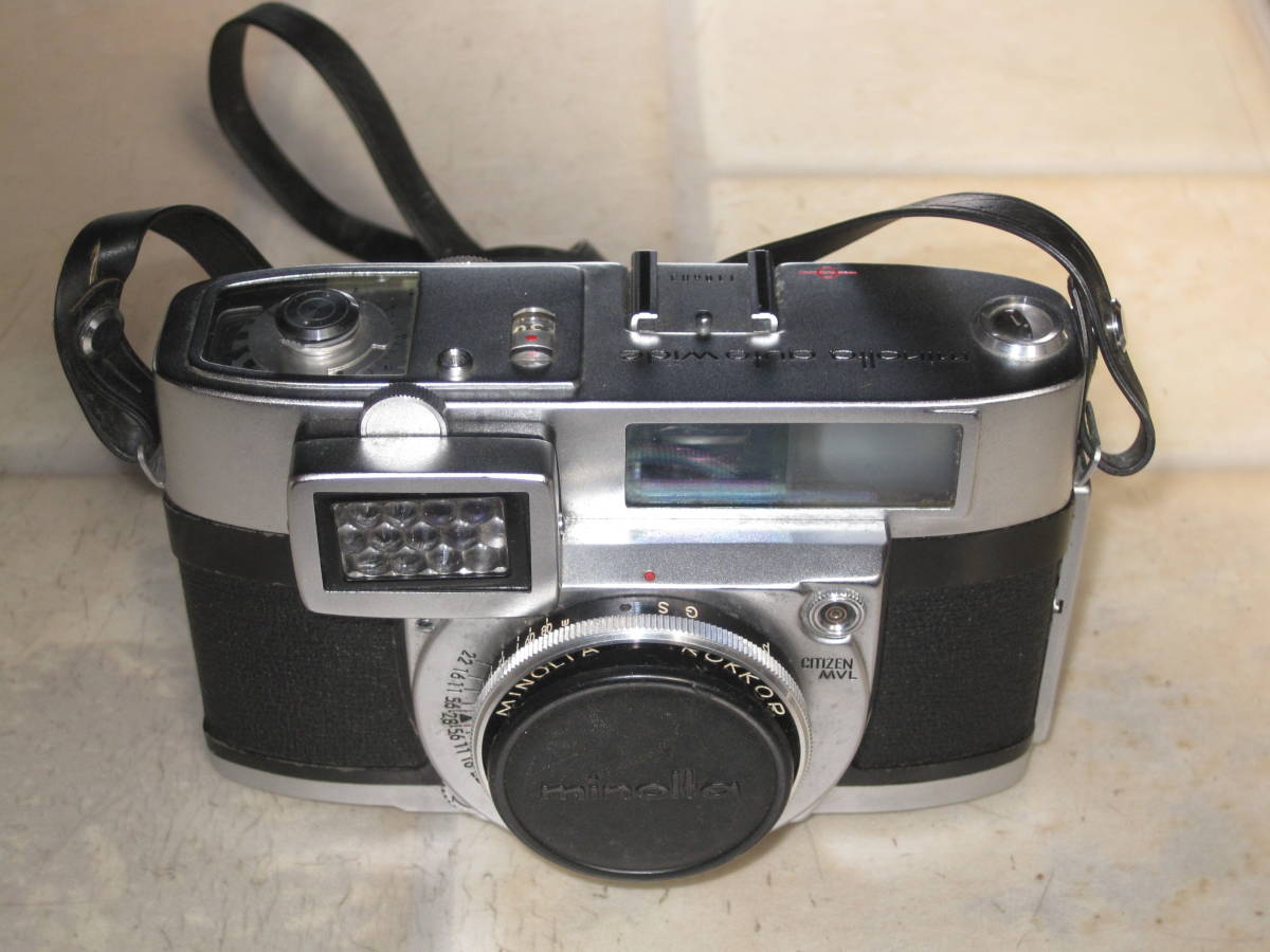 minolta auto wide(ミノルタ)｜売買されたオークション情報、yahooの商品情報をアーカイブ公開 - オークファン（aucfan.com）