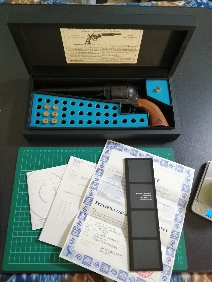 Yahoo!オークション - H33 モデルガン ランパントクラシック SAA 1st ...