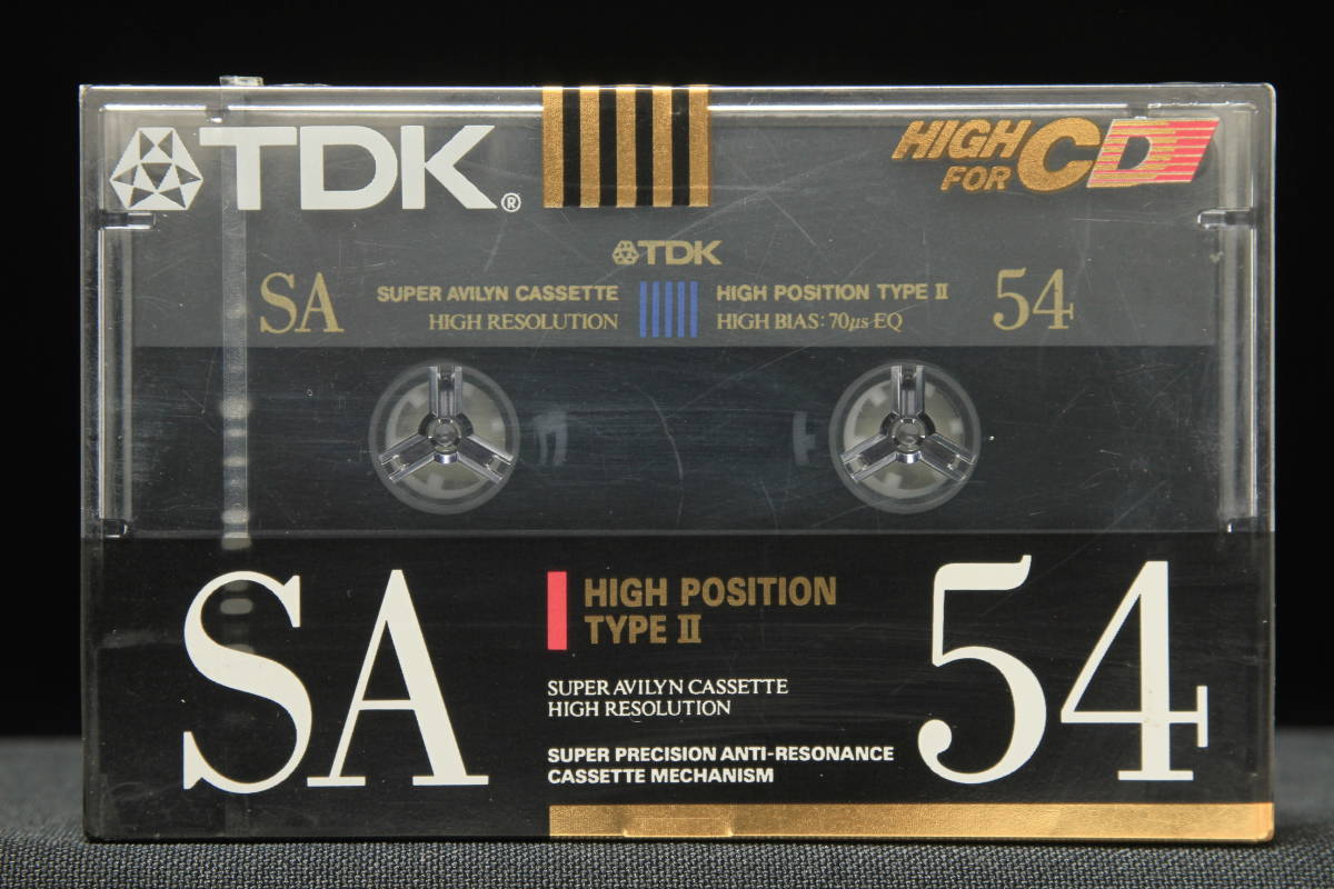 Yahoo!オークション - 未開封品 TDK SA 46分 54分 合計4本 高音質ハイ...