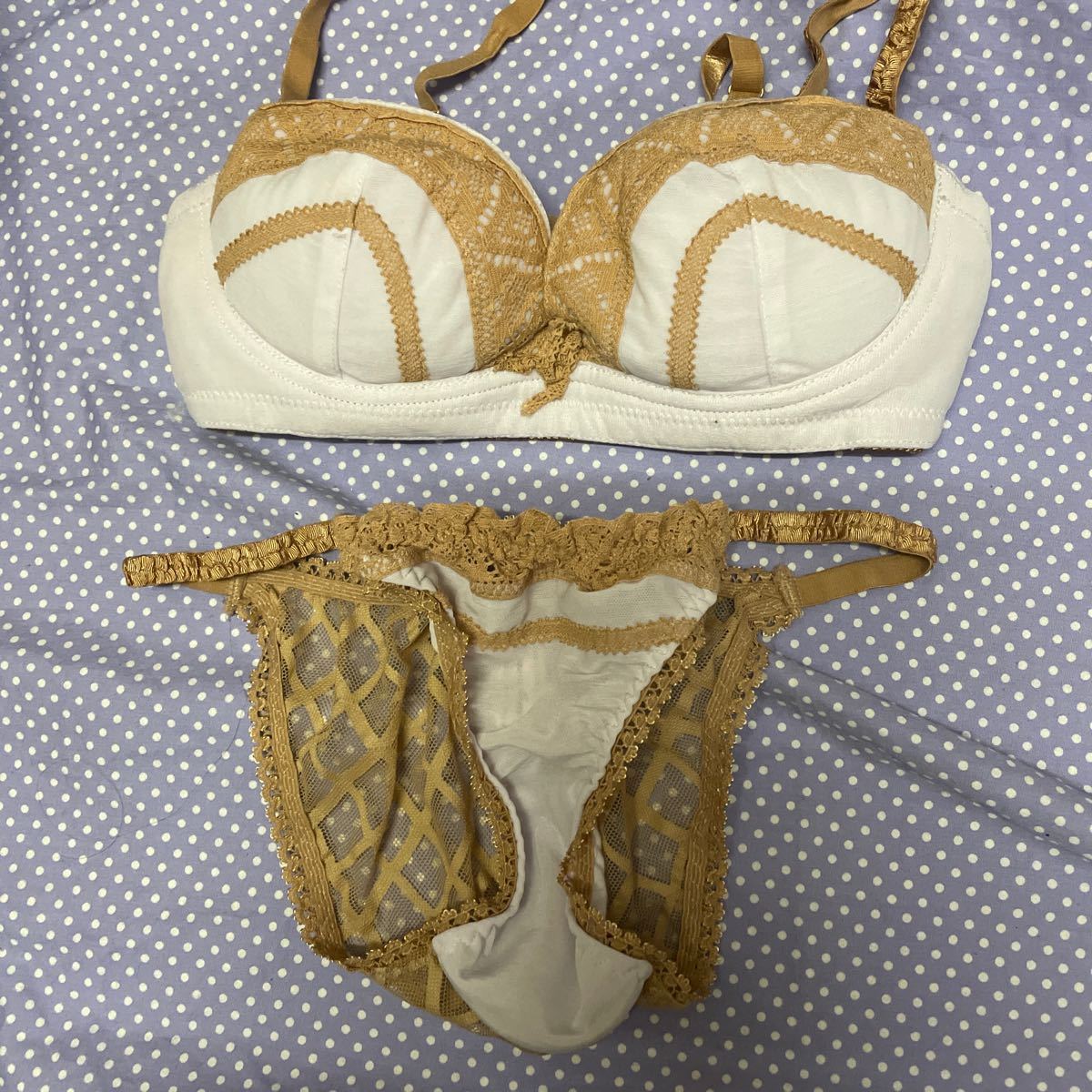 Yahoo!オークション - ファーストブラショーツセット 下着 上下 150-16...