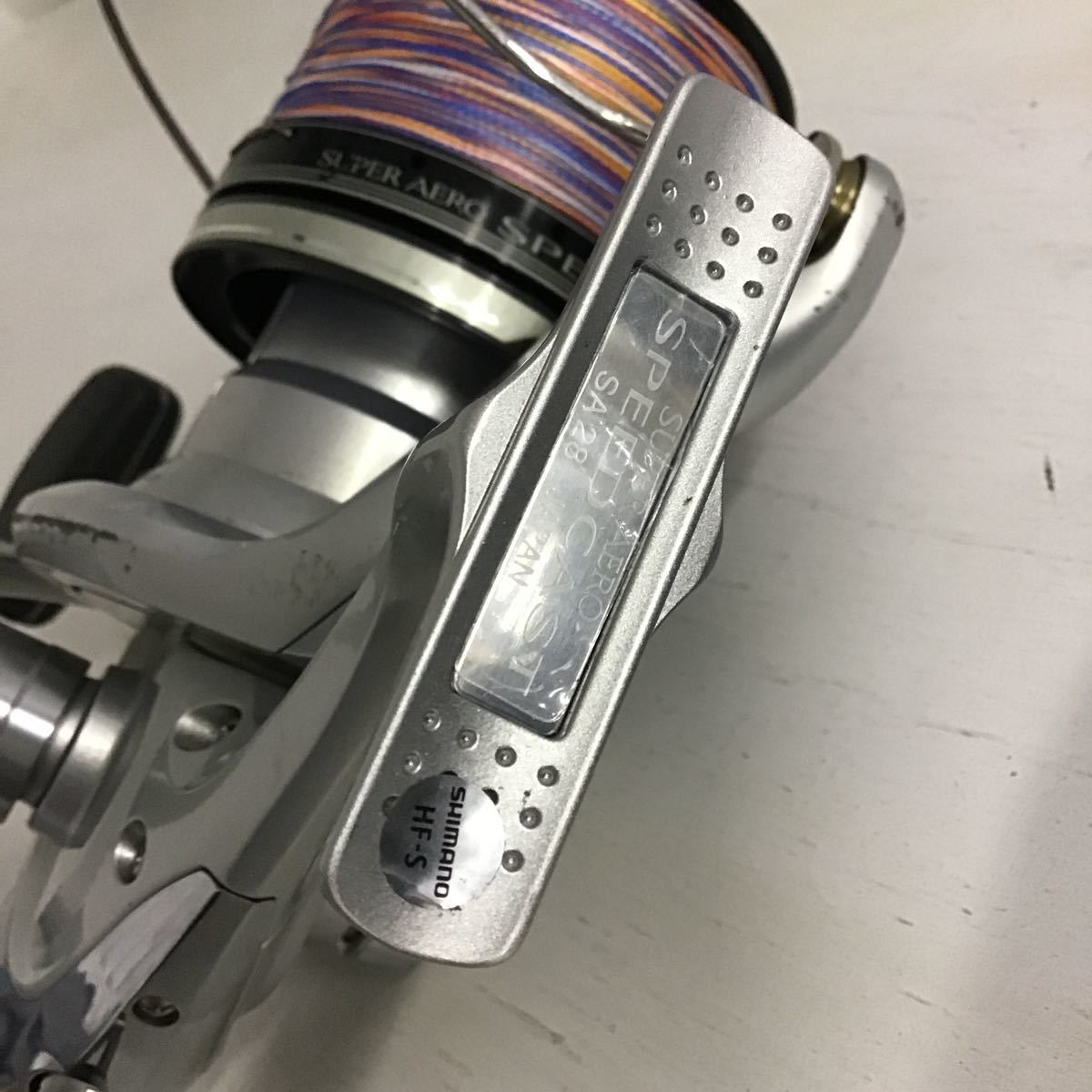 日本代購代標第一品牌【樂淘letao】－73 SHIMANO シマノ 07スーパーエアロスピードキャスト スピニングリール (60)