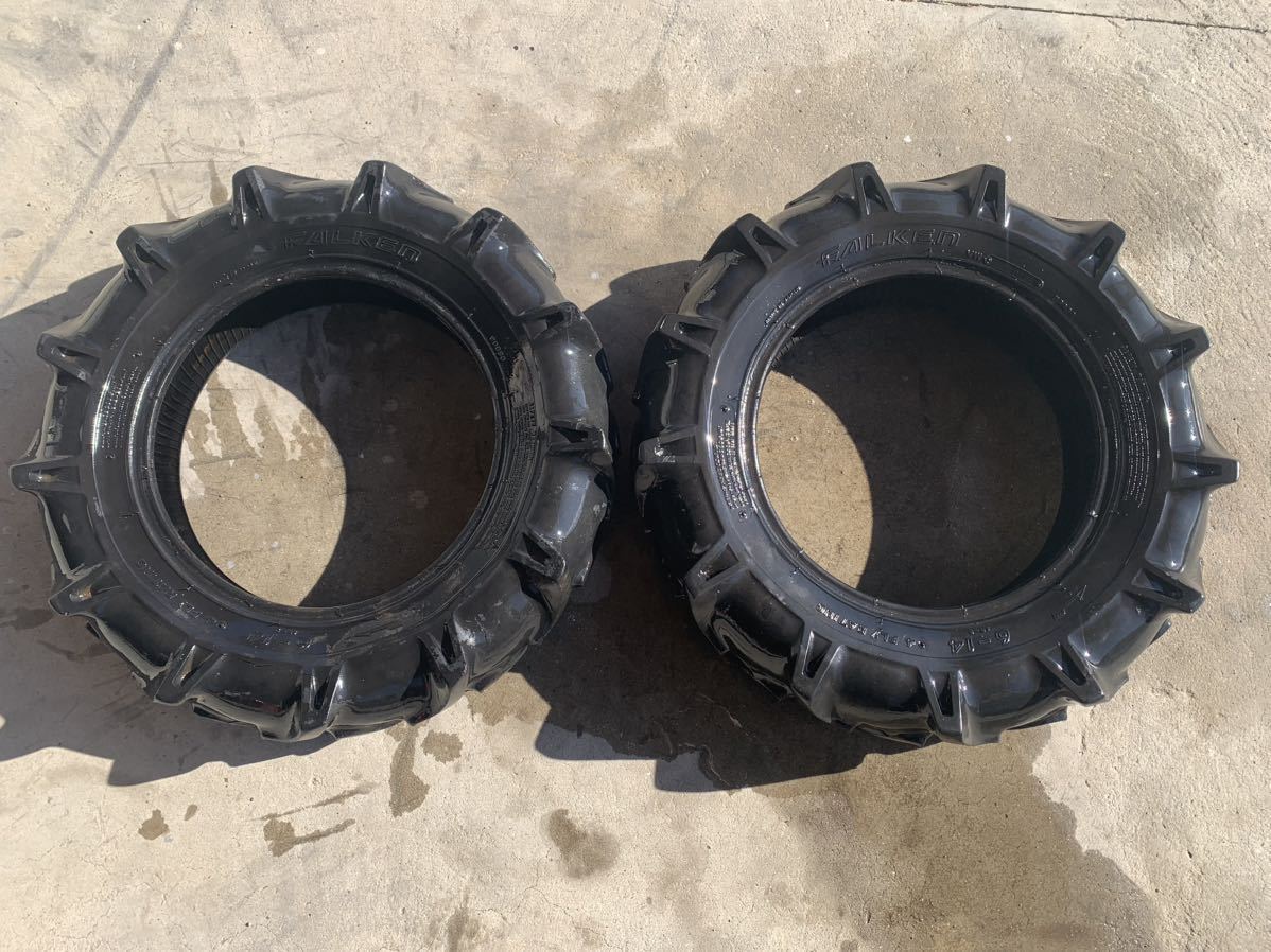 Y-134 トラクター タイヤ FALKEN 6-14 2本 トラクター 耕運機 タイヤ タイヤ ファルケン(その他)｜売買されたオークション情報、yahooの商品情報をアーカイブ公開 ...