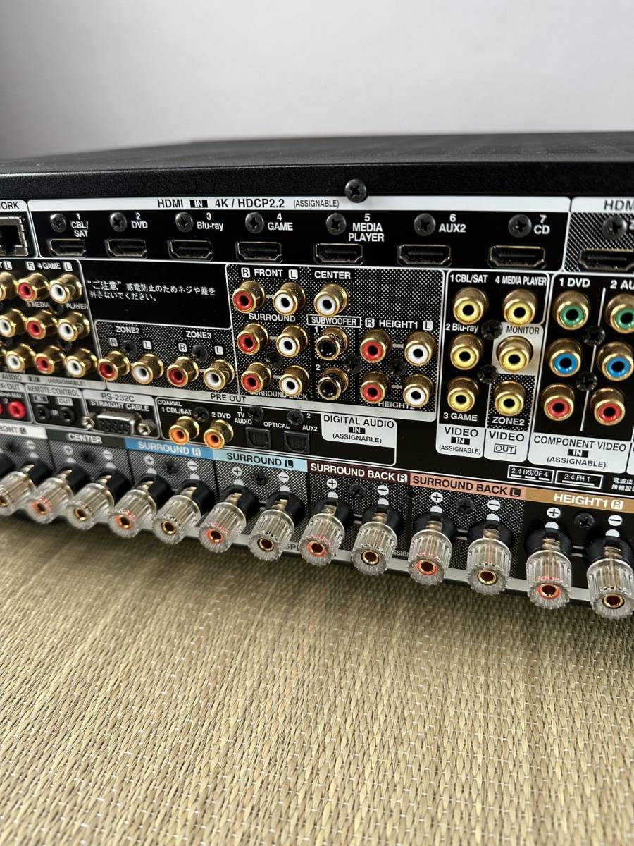 Yahoo!オークション - DENON AVアンプ AVC-6500H ハイエンドアンプ 11....