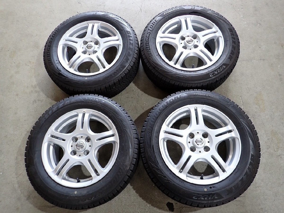 YS5078 185/65R15 ニッサン純正 ノート ティーダ 2021年製 BS スタッドレスセット 15×6J 100/4H ET40(スタッドレスタイヤ)｜売買されたオークション情報 ...