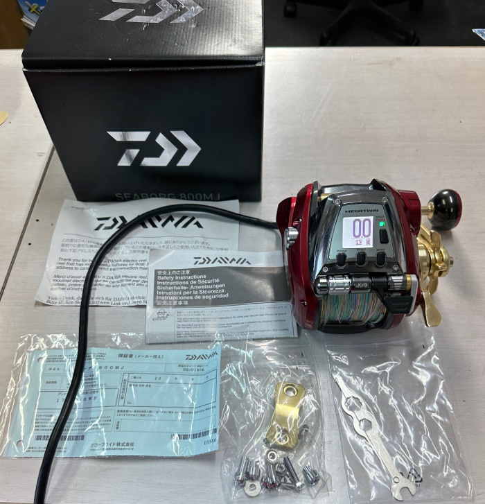 Yahoo!オークション - DAIWA ダイワ 17 SEABORG 800MJ シーボーグ 800...