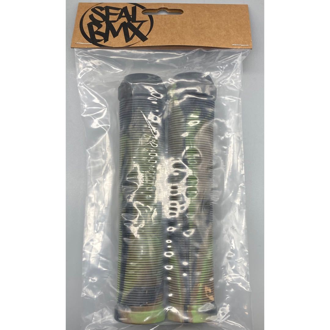 Yahoo!オークション - SEAL BMX ハンドル グリップ 迷彩 カモフラ 22.2...