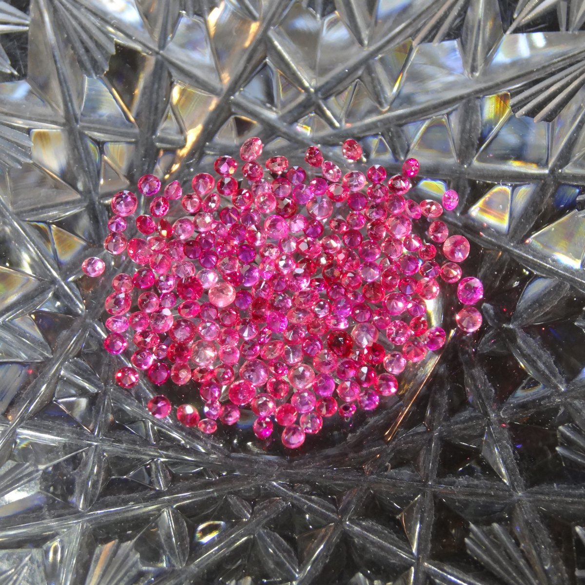 Yahoo!オークション - 【おまとめ】ルビー ルース 計2.91ct ラウンド 1...