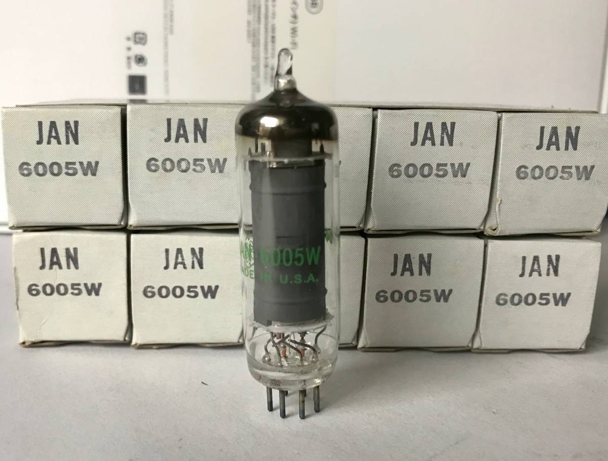 GE JAN 6005W真空管 6AQ5 10本(真空管)｜売買されたオークション情報、yahooの商品情報をアーカイブ公開 - オークファン（aucfan.com）