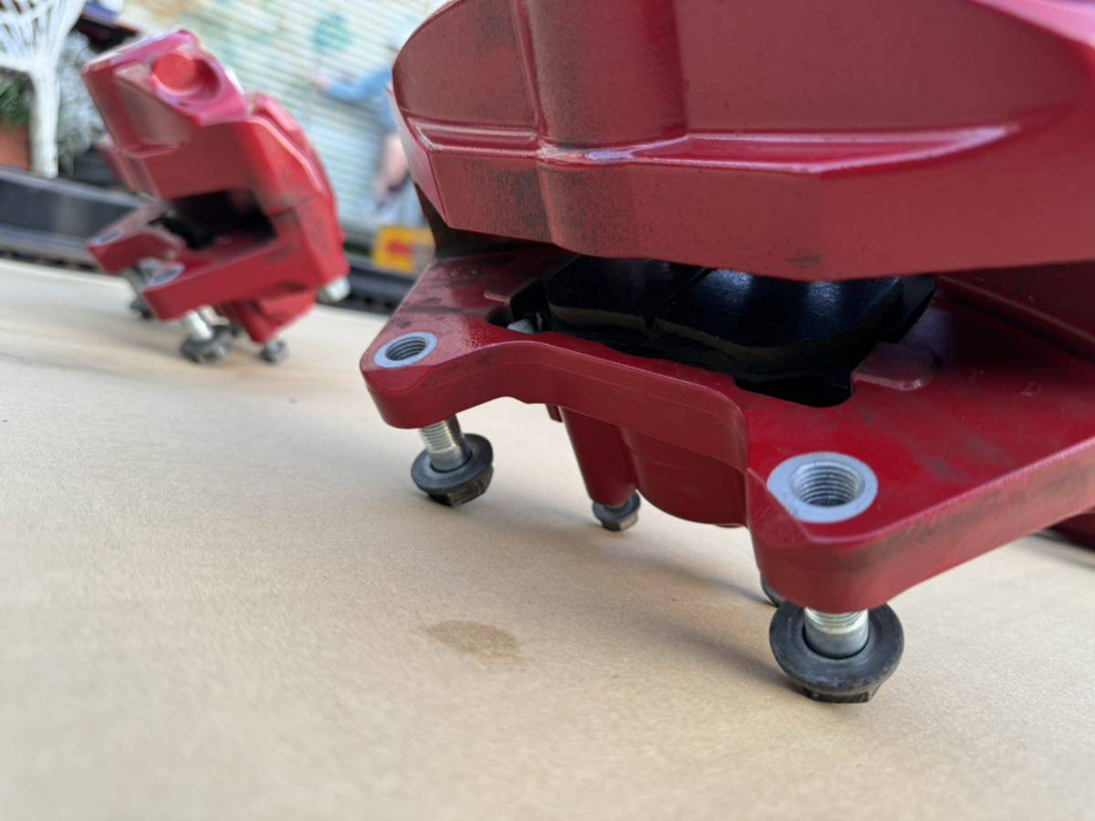 Yahoo!オークション - Y51 フーガ ブレーキキャリパーKIT レッドカラー...