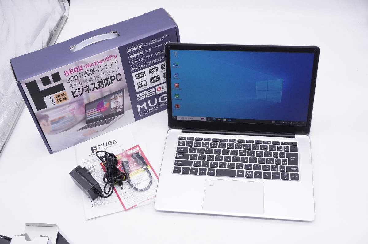 Yahoo!オークション - 【美品】 MUGA ストイックPC4 KNW14FHD4-SR シル...