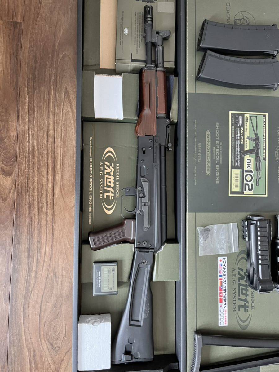 Yahoo!オークション - 東京マルイ 次世代電動ガン AK102