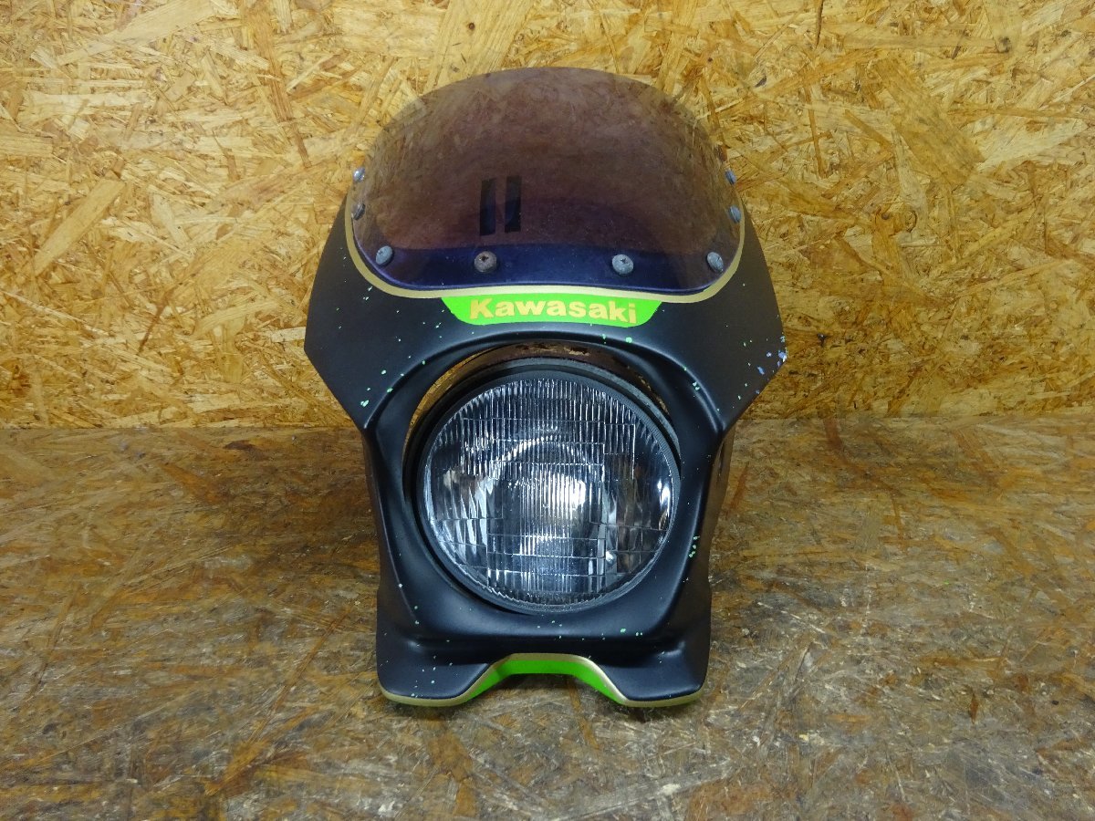 Yahoo!オークション - [K93] ZX-9R ZX900B FRP フロントカウル ネイキ...