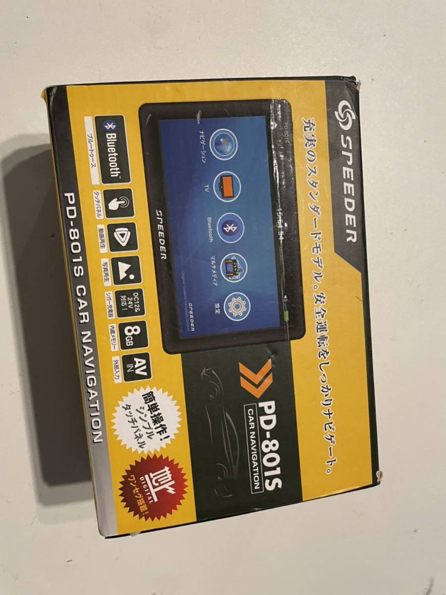 Yahoo!オークション - ポータブルナビ SPEEDER PD-801S