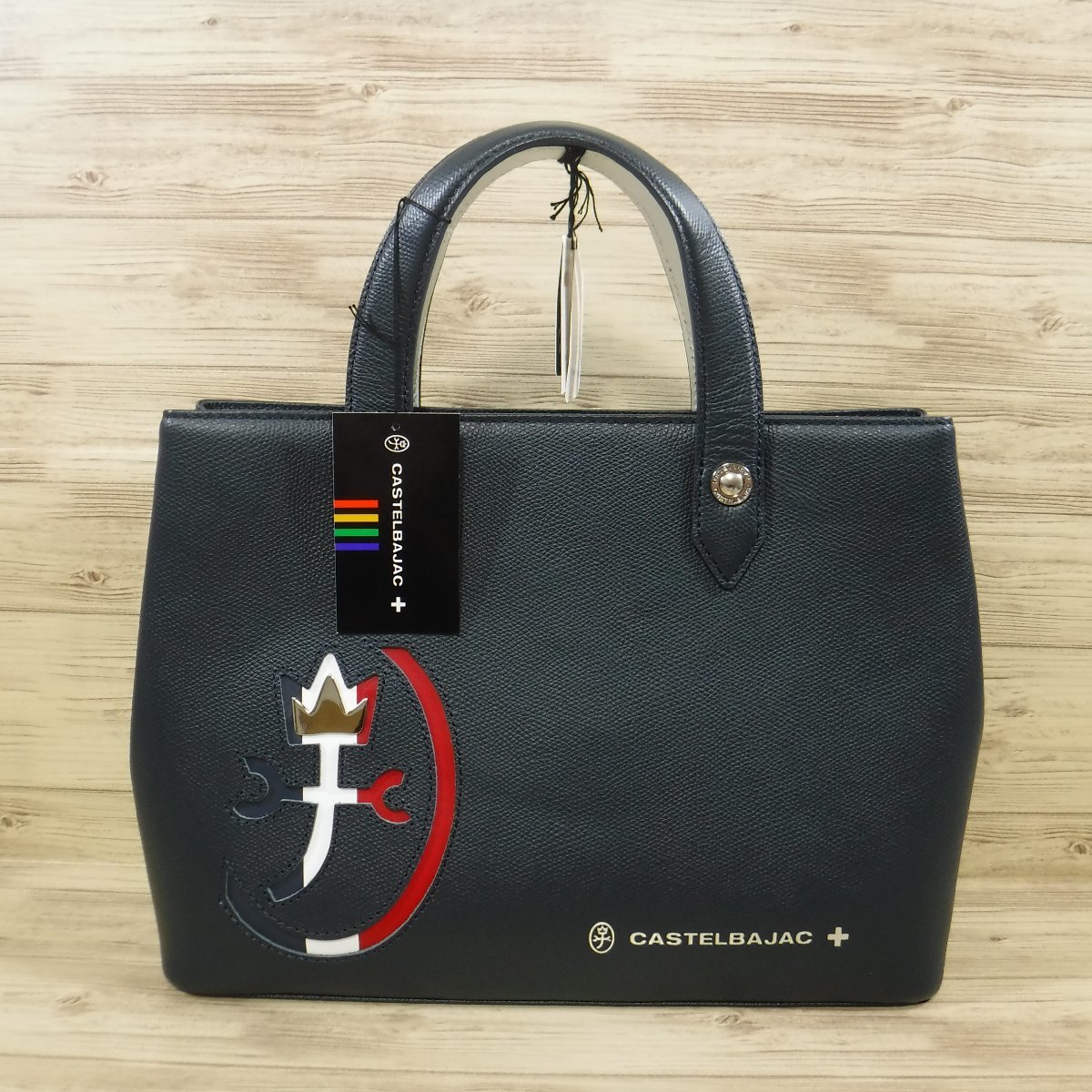 Yahoo!オークション - 429BB カステルバジャック 定価30800円 黒 B5 牛...