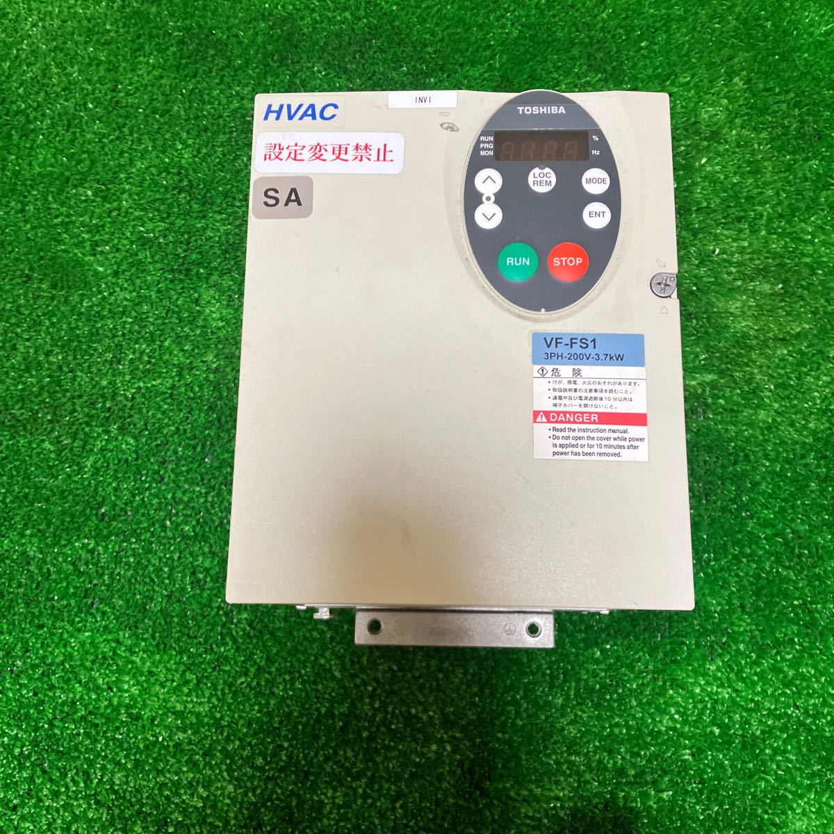 TOSHIBA東芝インバーター200V 3.7kw VF-FS1(電材、配電用品)｜売買されたオークション情報、yahooの商品情報をアーカイブ公開 - オークファン（aucfan.com）