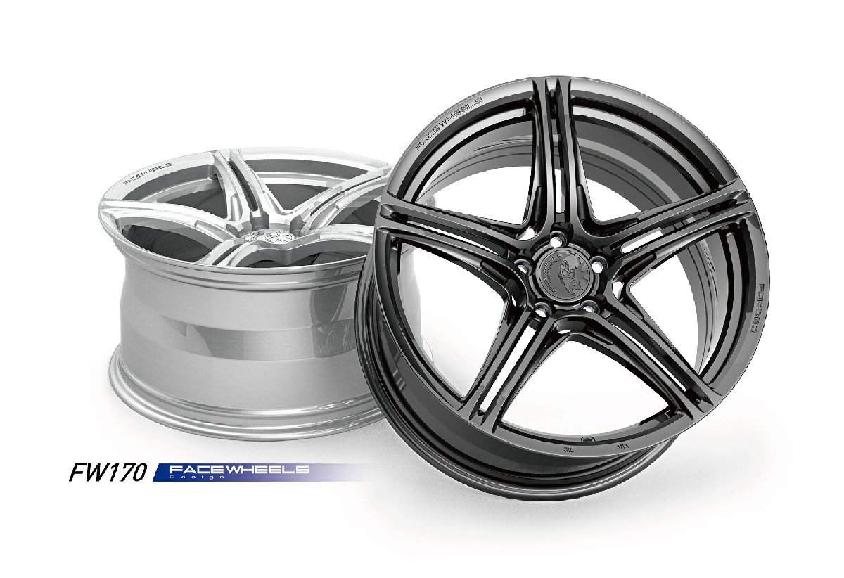 Yahoo!オークション - 【鍛造】FACE WHEELS FW170 FORGED 1PCホイール2...