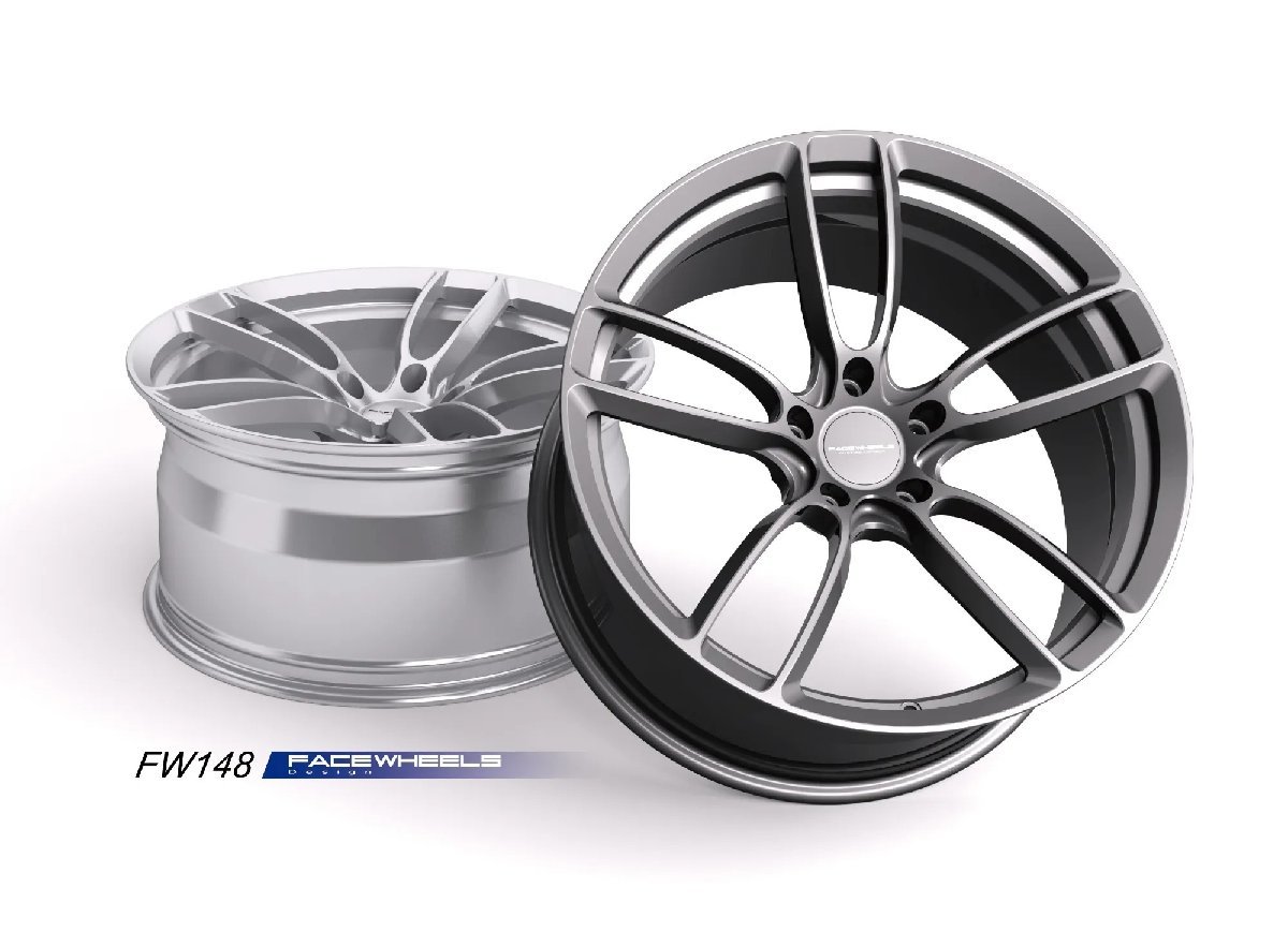 Yahoo!オークション - 【鍛造】FACE WHEELS FW148 FORGED 1PCホイール2...
