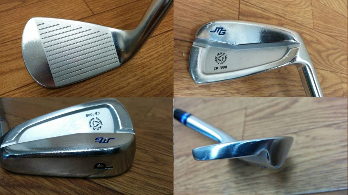 日本代購代標第一品牌【樂淘letao】－MIURA 三浦技研CB-1008 アイアンセット 5～9・PW 6本 マミヤRecoil660（S相当）