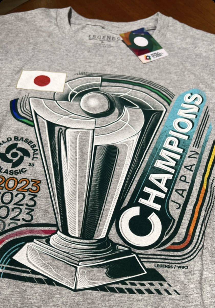 日本代購代標第一品牌【樂淘letao】－WBC 2023 侍ジャパン 優勝記念Tシャツ 大谷翔平 佐々木朗希 選手着用モデルワールド・ベースボール・クラシック