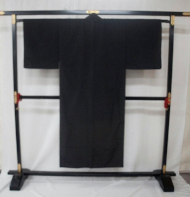 Yahoo!オークション - 貸衣装処分 0592 紳士 着物 黒茶（レターパック...