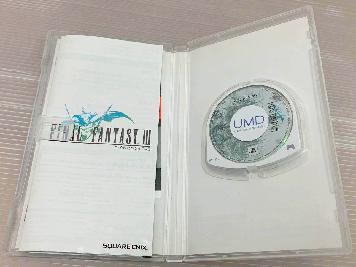 Yahoo!オークション - 8102 PSP ファイナルファンタジー3 FF3
