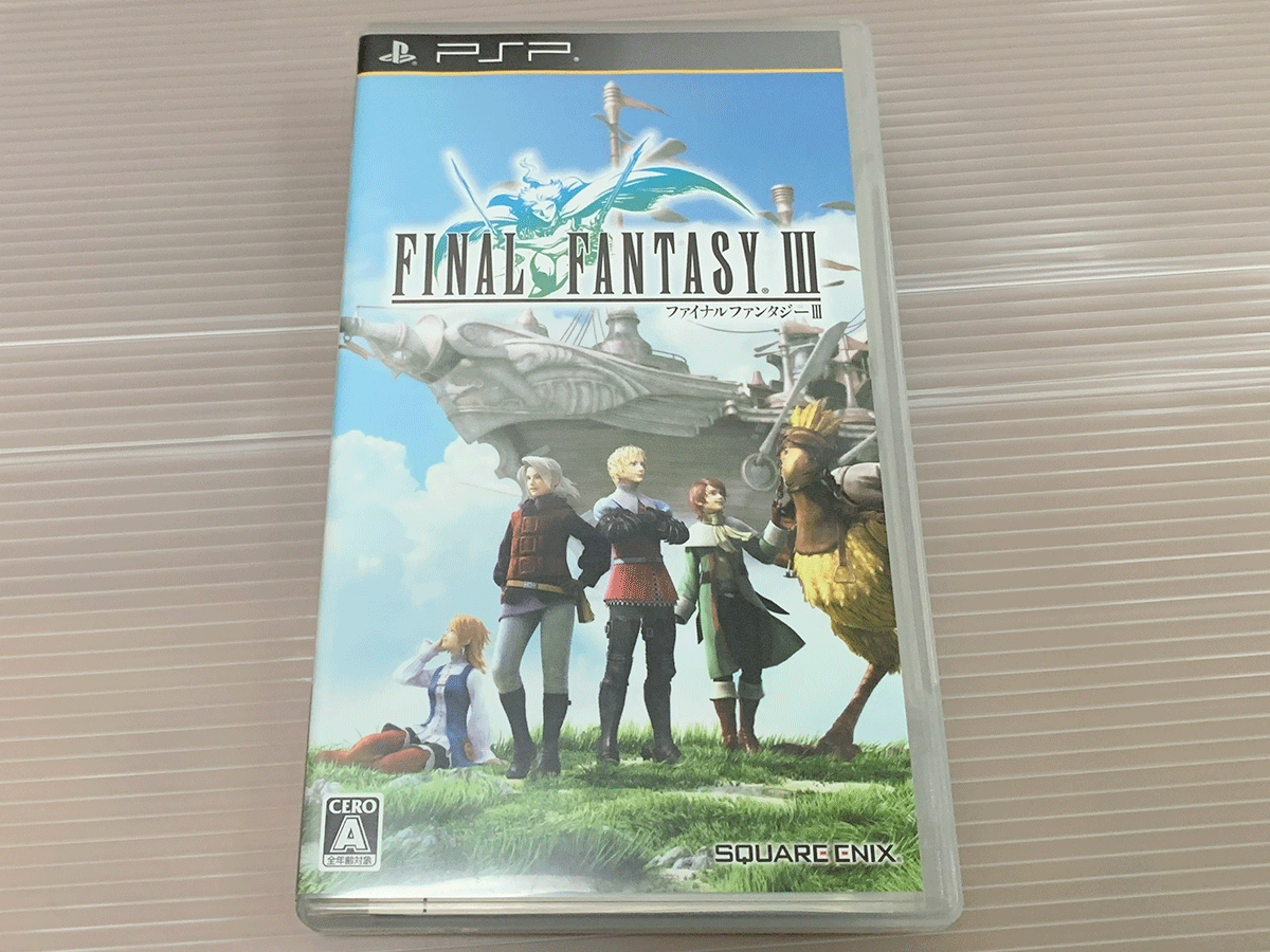 Yahoo!オークション - 8102 PSP ファイナルファンタジー3 FF3