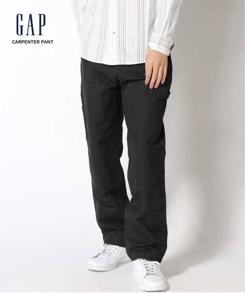 タグ付き5990円を/1 2点 GAPギャップ程よくゆとりあるシルエットカーペンターパンツ/BLK/33/32 在庫限り(Lサイズ)｜売買されたオークション情報、yahooの商品情報を ...