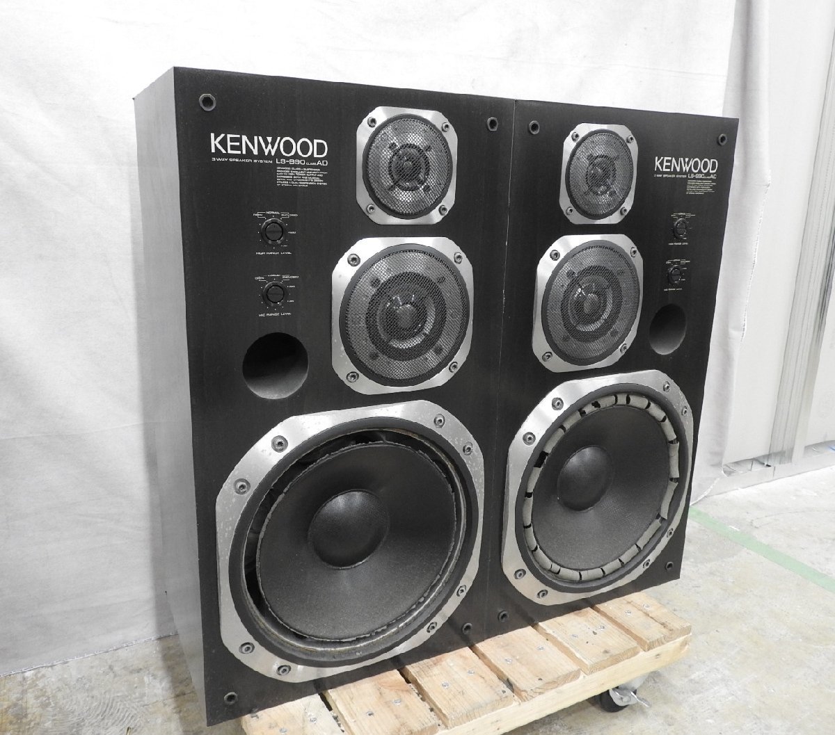 Yahoo オークション 【神殿店】kenwood ケンウッド Ls 990ad スピー