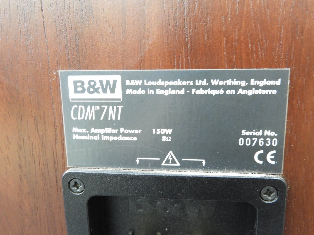 Yahoo!オークション - Bowers & Wilkins B&W CDM7NT スピーカー単体 ...