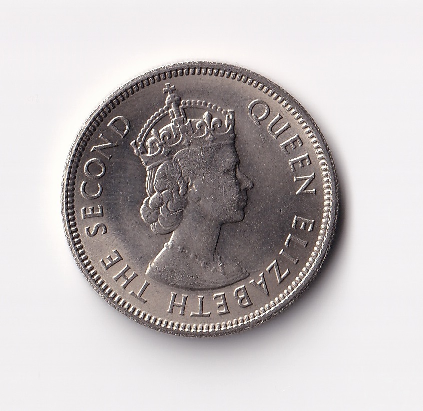 1973年/硬貨/コイン/香港/50セント/エリザベス2世/HONG KONG 1973年/硬貨/コイン/香港/50セント/エリザベス2世/HONG KONG