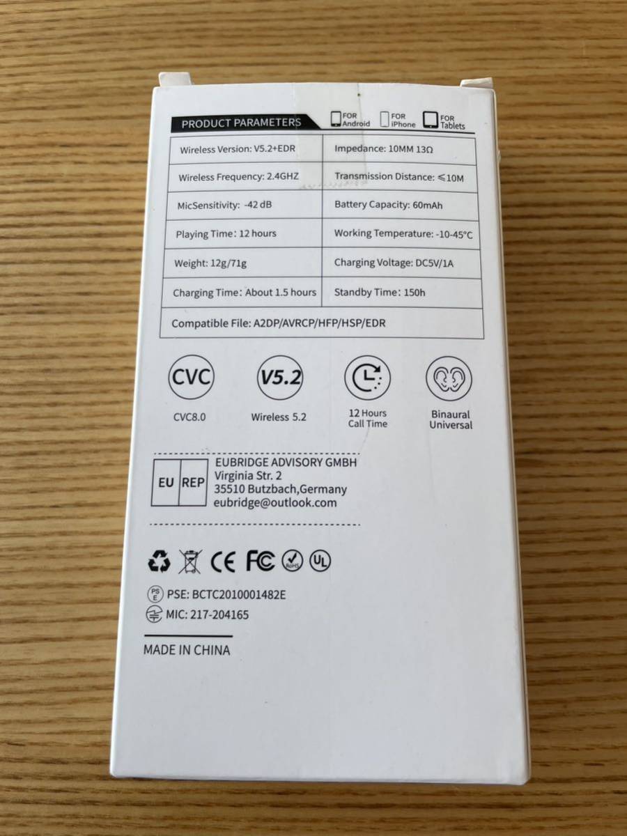 Yahoo!オークション - イヤホンマイク Bluetooth5.2 イヤホン 片耳 10...