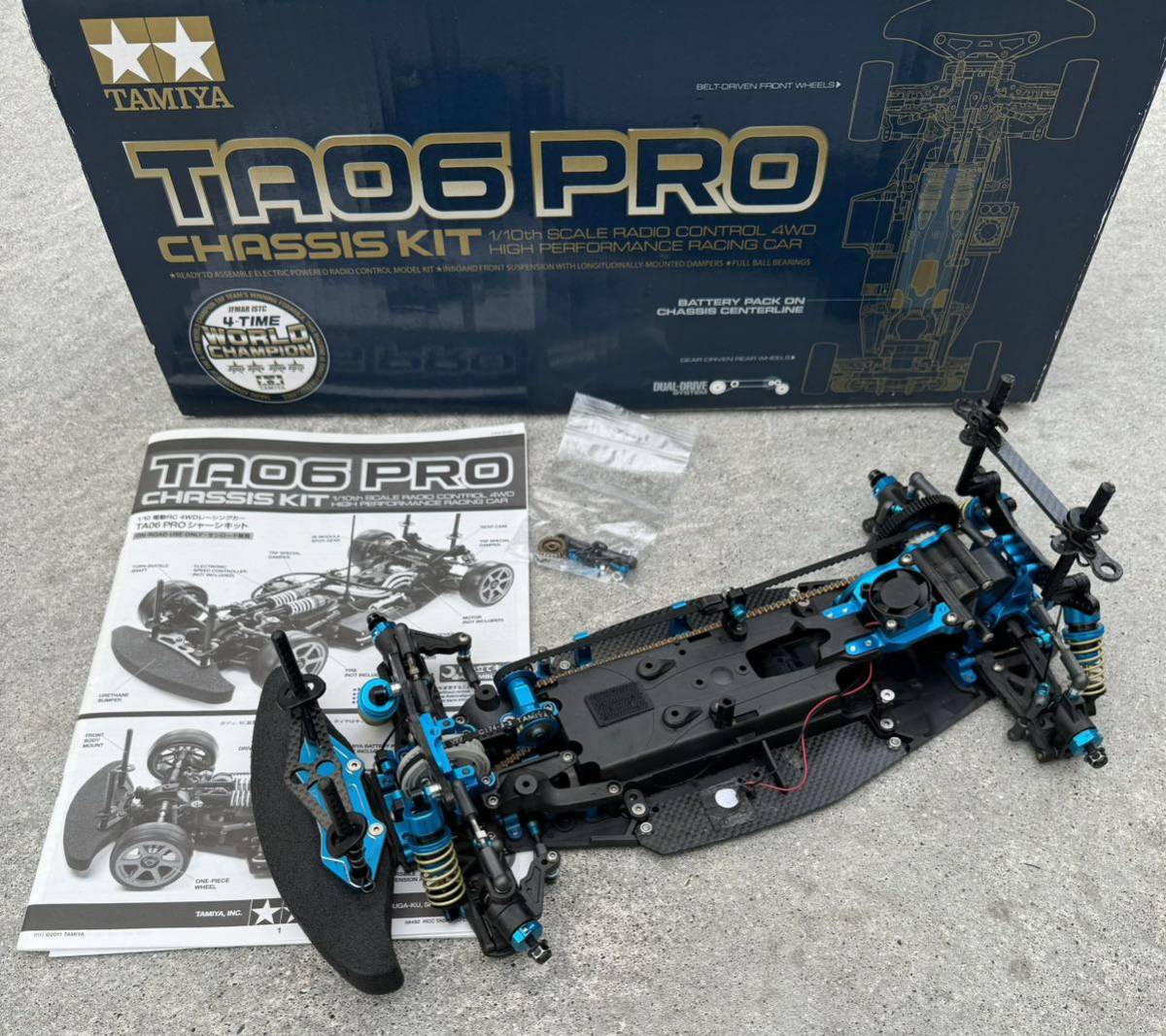 Yahoo!オークション - タミヤ TA-06 PRO カスタムシャーシ TRF