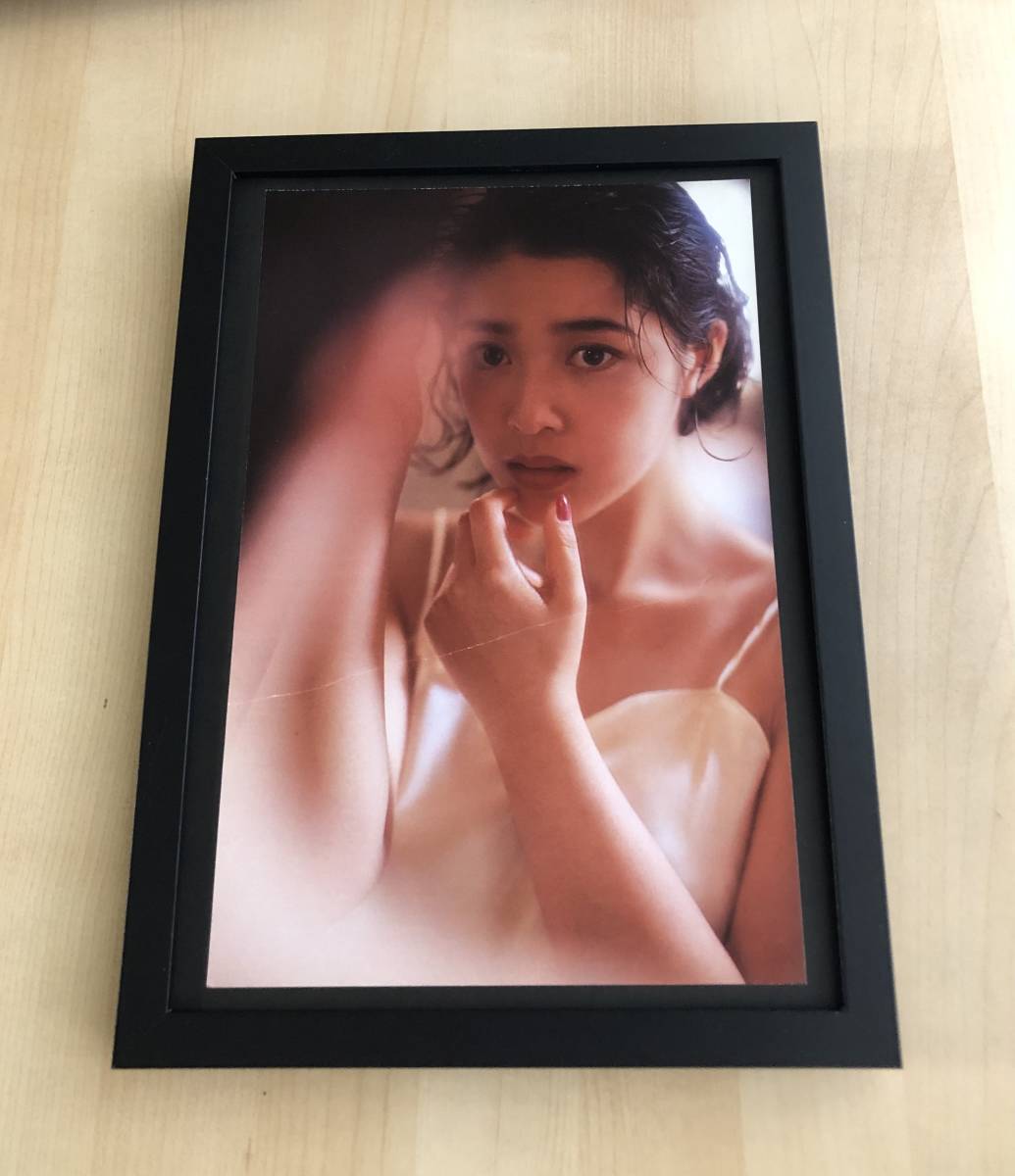 Yahoo!オークション - kj 額装品 菊池桃子 グラビア セクシー 下着 貴...