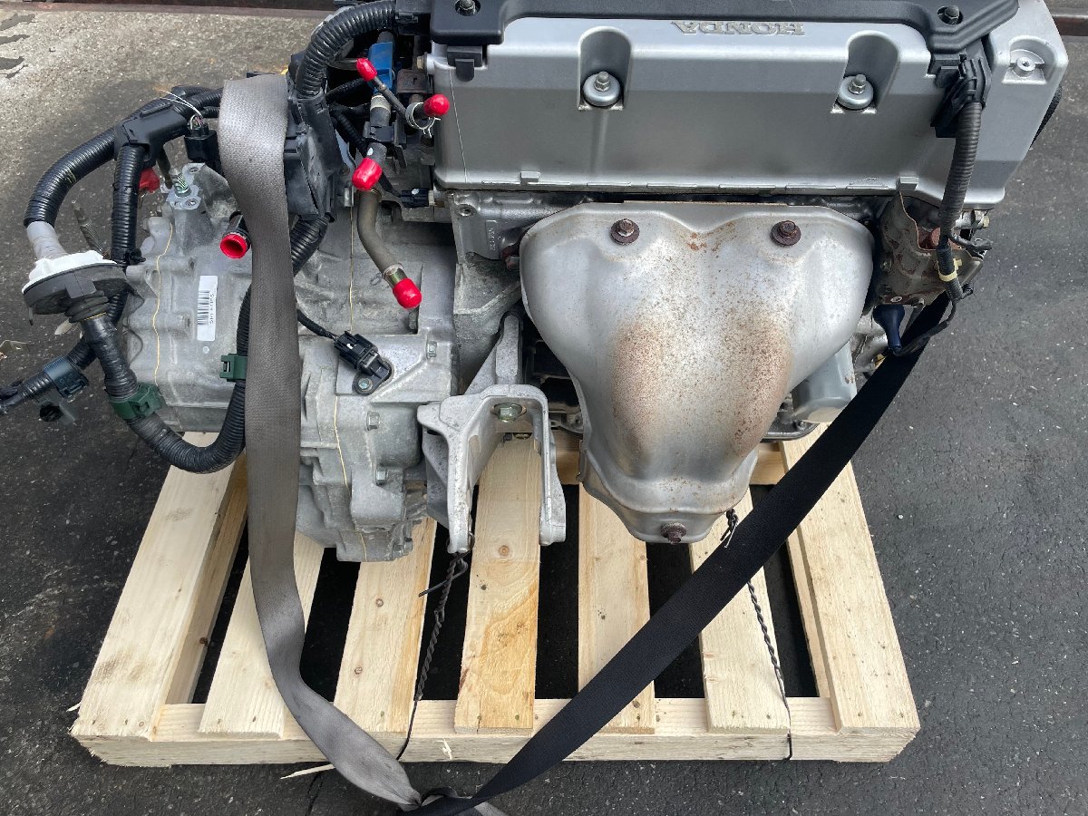 Yahoo!オークション - オデッセイ DBA-RB1 K24A エンジン ミッション ...