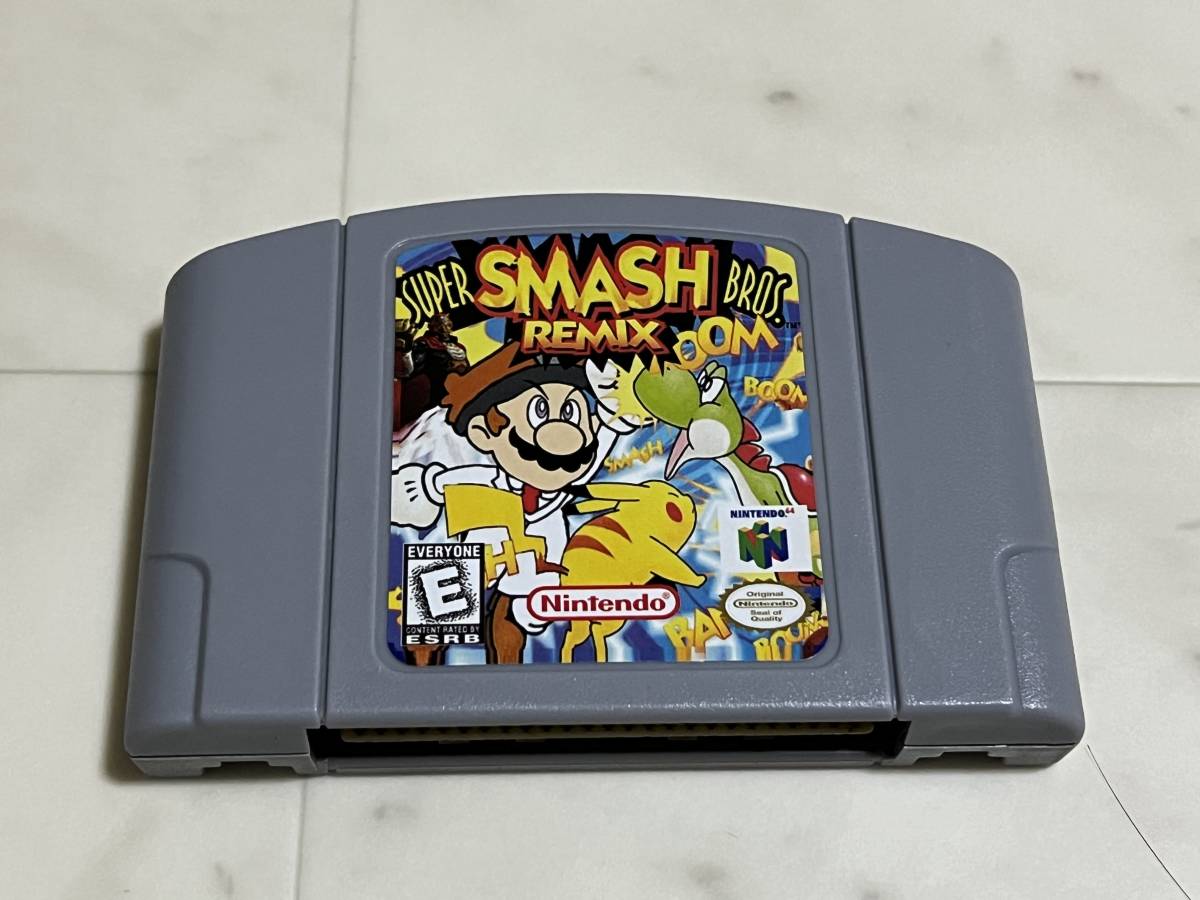 Yahoo!オークション - ニンテンドー64 SMASH REMEX v1.1.1 スマッシュ...