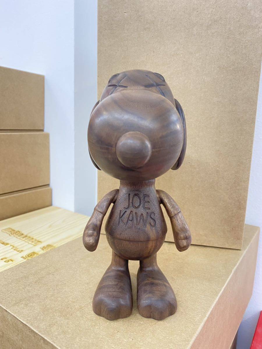 Yahoo!オークション - KAWS Snoopy WOOD 20cm