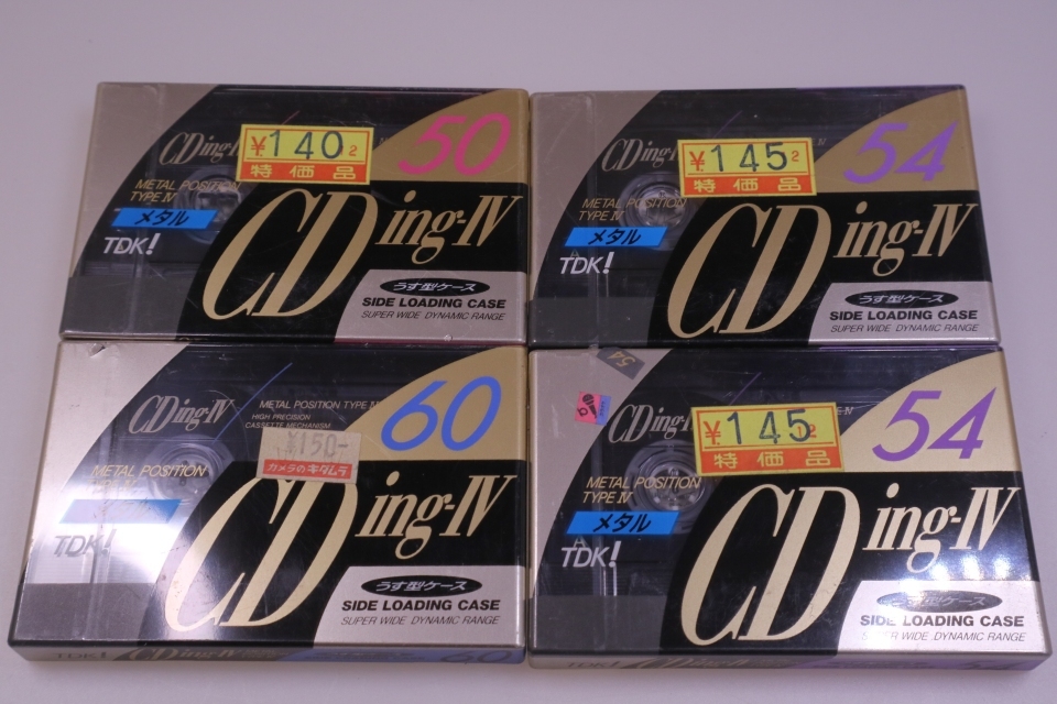 Yahoo!オークション - TDK CD ing-Ⅳ IV メタル ポジション カセット ...