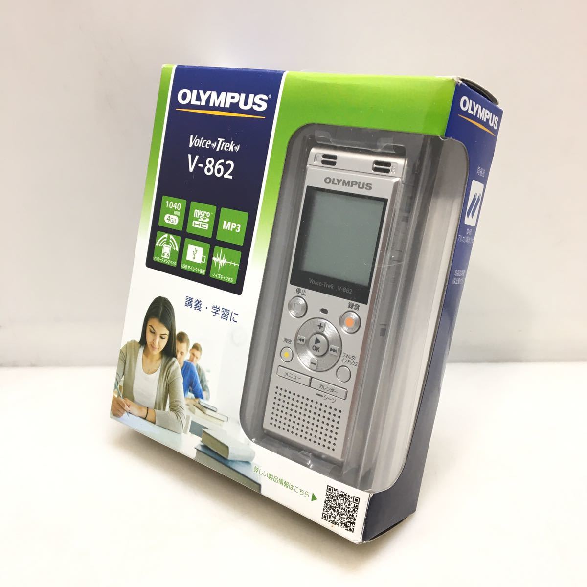 Yahoo!オークション - 35-10 オリンパス VoiceTrek V-862 WHT ボイスレ...