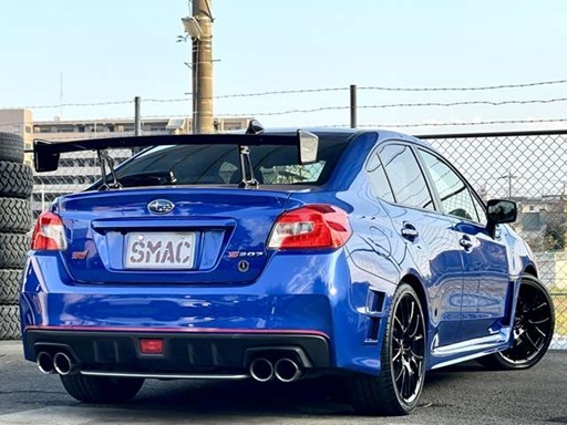 Yahoo!オークション - 1/18 スバル ブルー 青 Sun Star Subaru WRX STI...