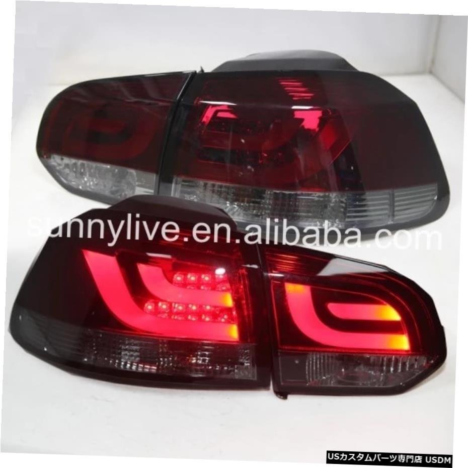 Yahoo!オークション - 右ハンドル 日本光軸仕様 VWゴルフ6LEDテールラ...