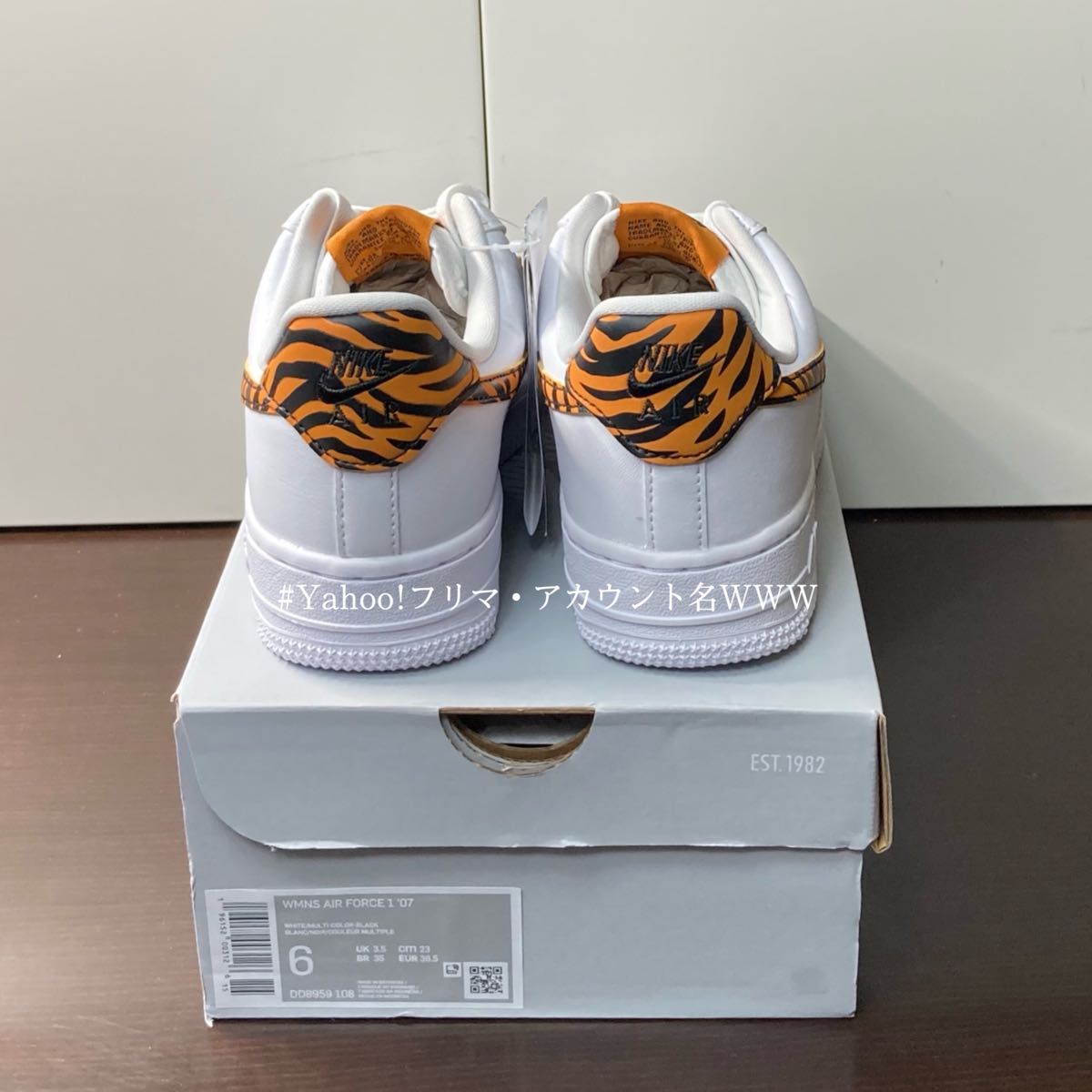 新品23cm】NIKE W AIR FORCE1'07 エアフォース1ホワイト 新品23cm】NIKE W AIR FORCE1'07 エアフォース1ホワイト