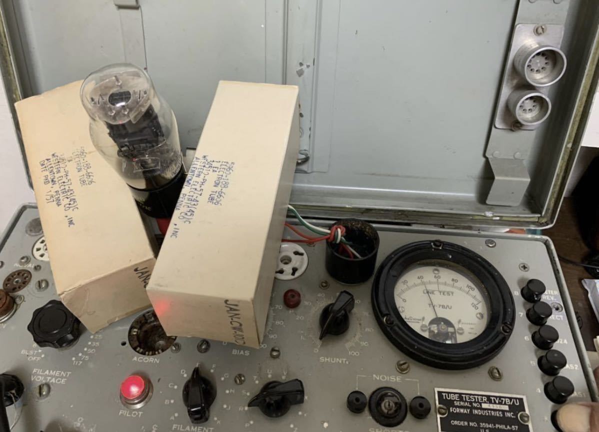 Yahoo!オークション - WE-101D 50年代 製同一ロット2本ペアチェック済...