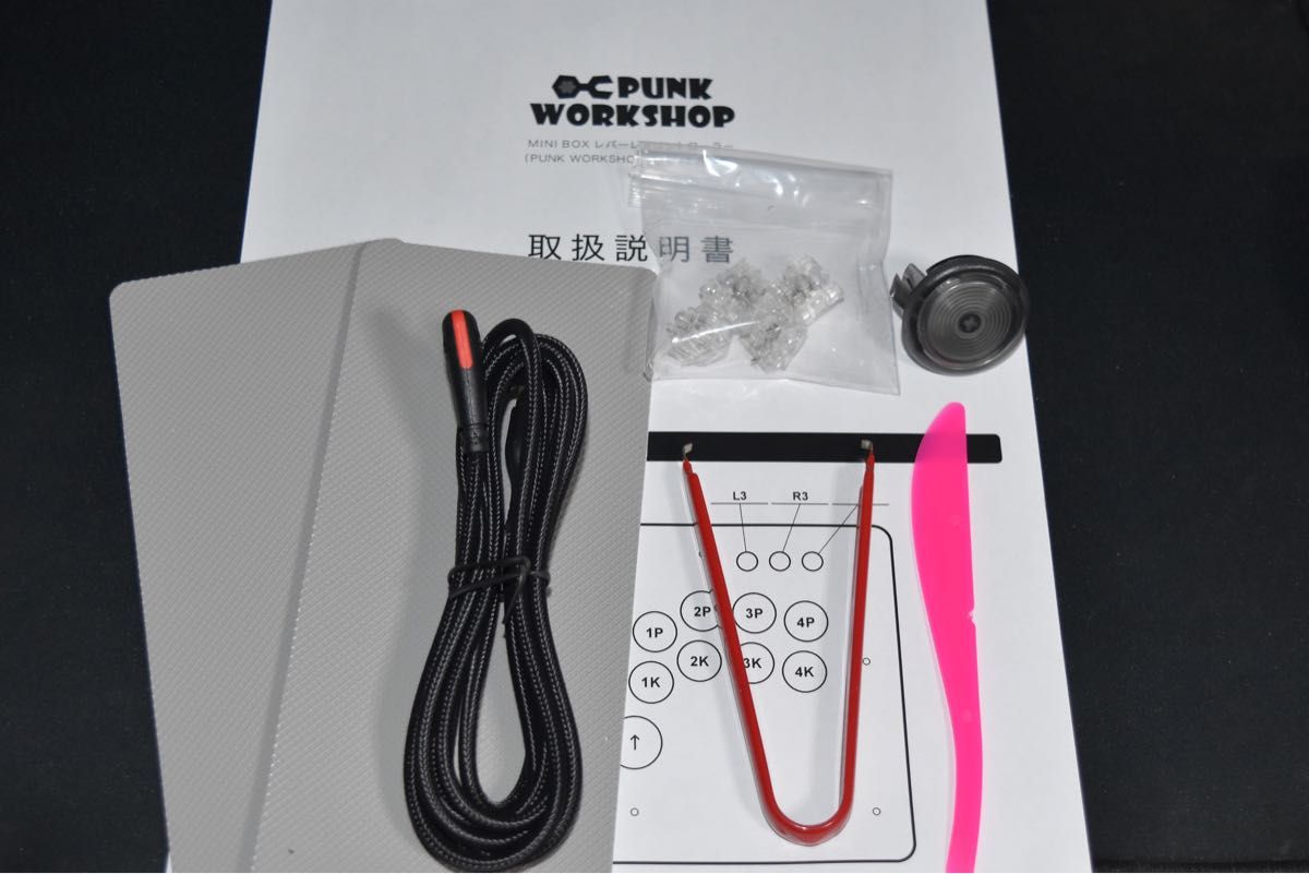 新品・未使用品 PUNKWORKSHOP レバーレス コントローラー 黒 新品・未使用品 PUNKWORKSHOP レバーレス コントローラー 黒