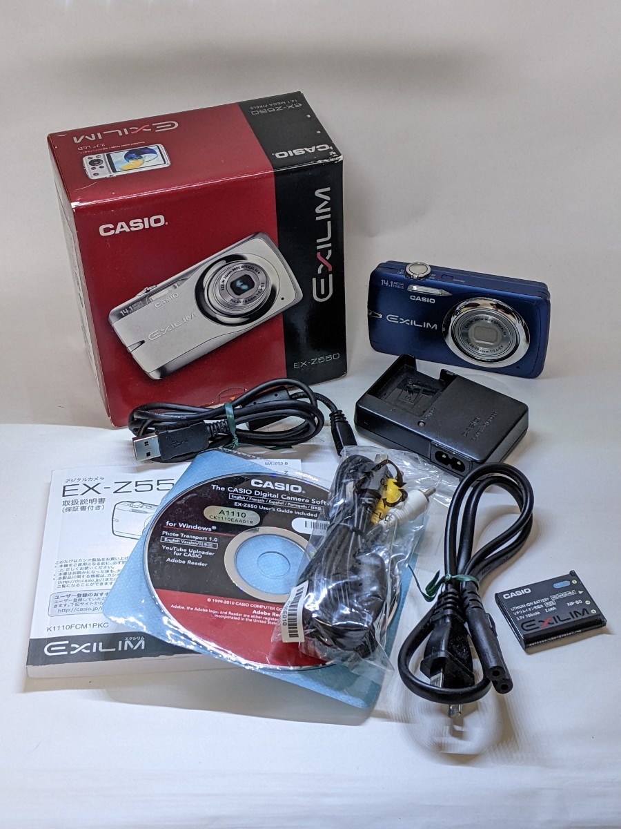 Yahoo オークション 美品 Casio カシオ Exilim Ex Z550 エクシリム