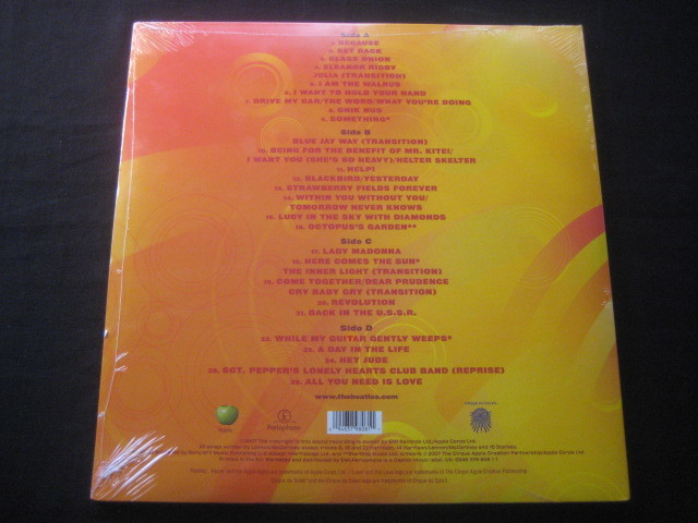 Yahoo!オークション - 英国盤/EU盤未開封・2LP LOVE/ビートルズ