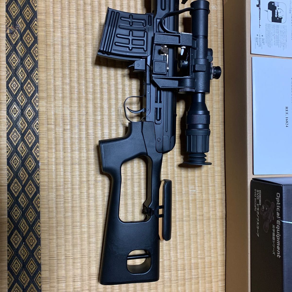 Yahoo!オークション - AGMドラグノフSVDスコープ付き